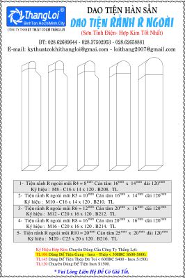 DAO TIỆN RẢNH R NGOÀI